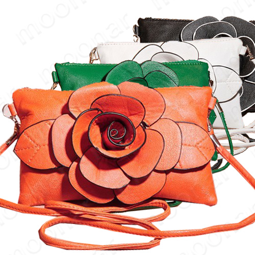 Women's Small Flower Bag Tote Handbags Shoulder Bag 4 Color B364 on Luulla