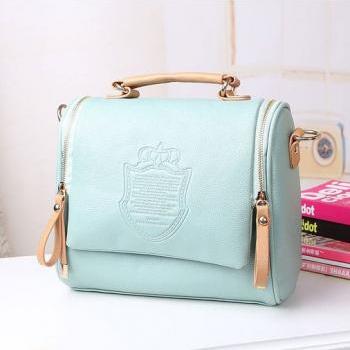 Casual Fashion Preppy Style Vintage Women Shoulder Bags Messenger Bag ...